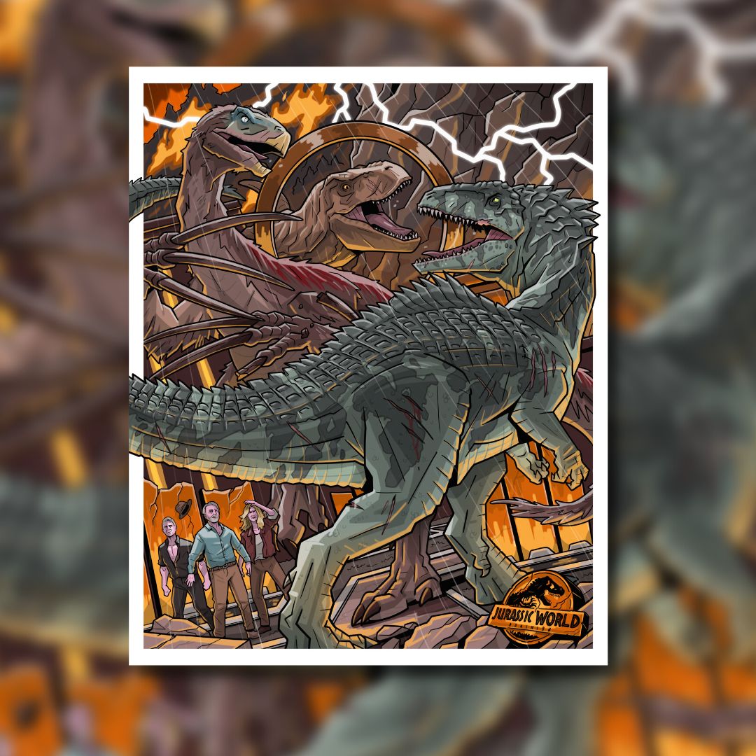 Ben Mackey - Three’s Company Print | ⅋gallery